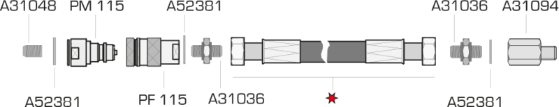 Single acting 1000 bar hand pumps, 2 speeds - PMS : Hydraulic hand ...