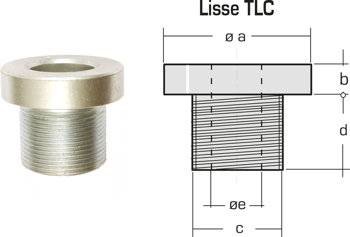 Têtes pour vérins creux CSE et CDE - 700 bar : accessoires Vérins de ...