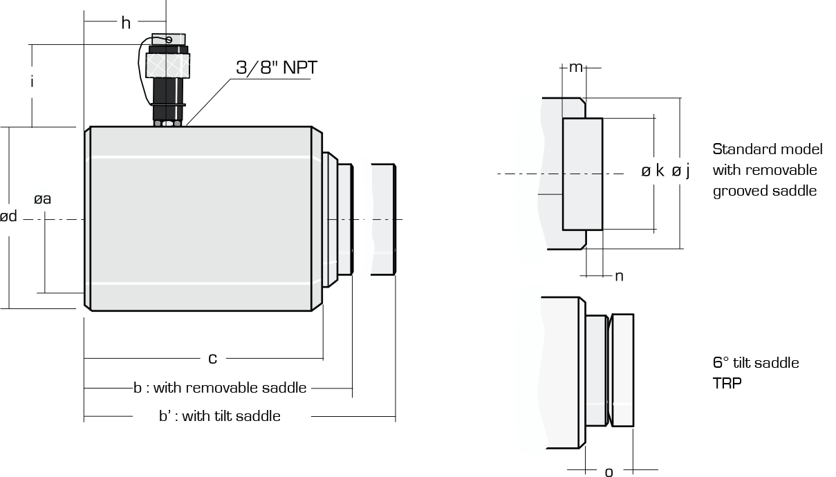 Single acting low cylinders - 700 bar - SRB : Lifting steel cylinders ...