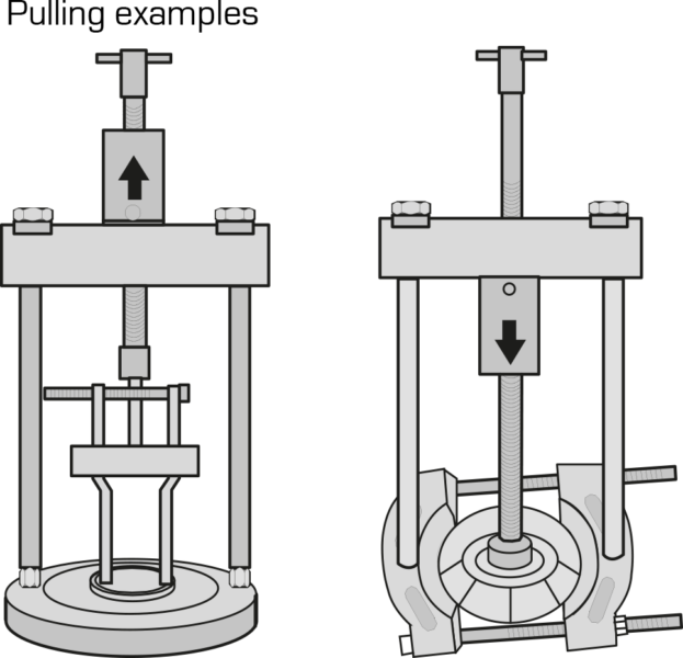 Hydraulic rod pullers : Hydraulic pullers - Quiri