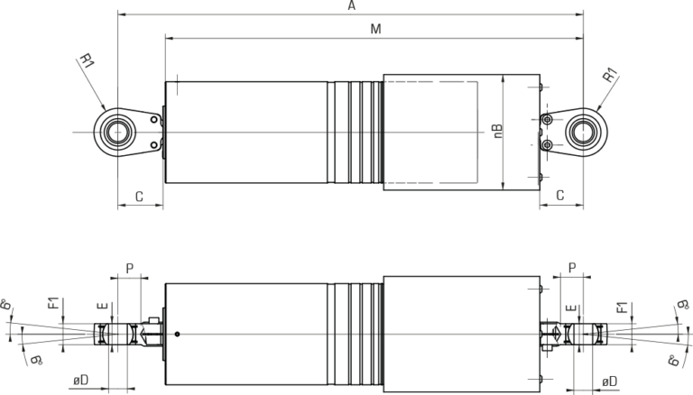 Standard snubbers : Hydraulic snubbers - Quiri